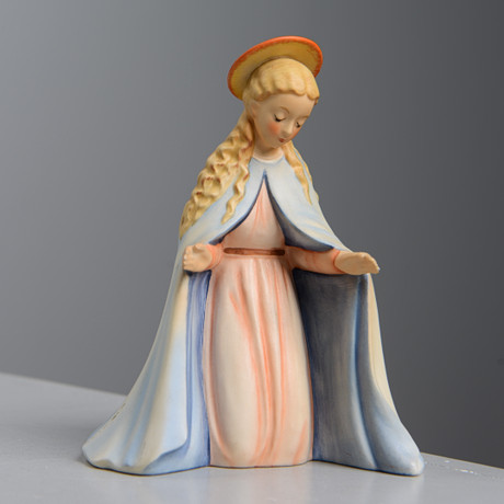 M.J HUMMEL. A figure of the Virgin Mary, Goebel, later part of the 20th ...