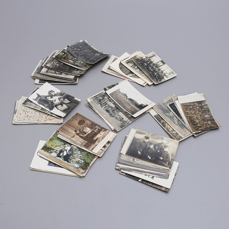 A set of 100 postcards, Germany, World War I, 1910s. Miscellaneous ...