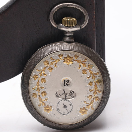 A silver pocket watch/jump watch, 20th century. Clocks & Watches ...