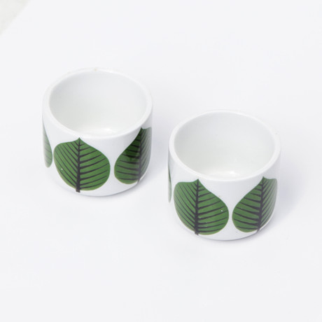 ÄGGKOPPAR, 12 st, porslin, Gustavsberg, Berså. Keramik & Porslin ...