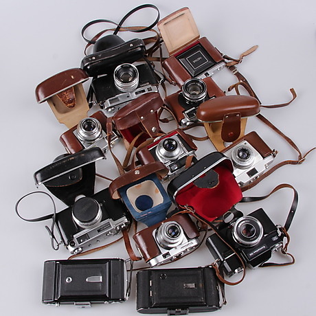 CAMERAS, 11 pcs. 1900s. Photo, Cameras & Lenses - Cameras & accessories ...