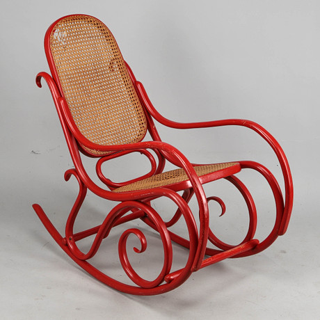 A rocking chair, “Trinidad” bent wood, IKEA, 1960s. Furniture ...