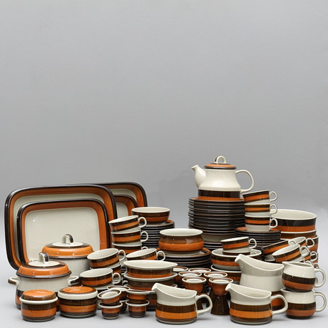 MARIANNE WESTMAN. servis, 162 delar, "Annika", stengods, Rörstrand ...