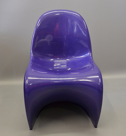 VERNER PANTON. A Panton Chair in purple. Furniture - Armchairs & Chairs ...