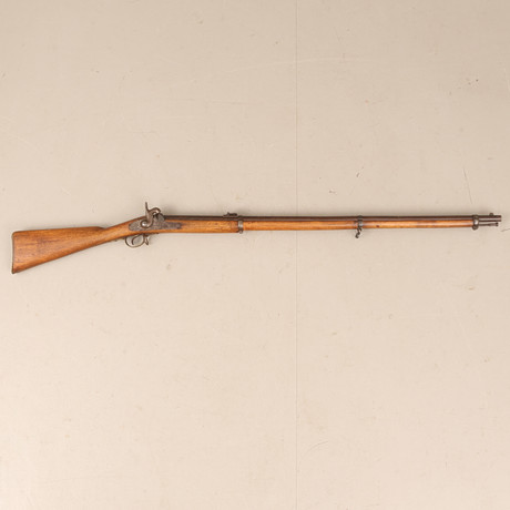 SLAGLOCK RIFLE, M/1860 Husqvarna, Sweden, 1862. Weapons & Militaria ...