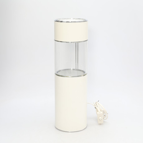 TABLE LAMP, Round light system, plastic, glass, metal, labeled ...