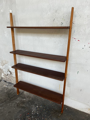 WILLIAM WATTING. Scanflex modular shelf in teak (4-95). Furniture ...