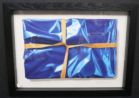 YRJÖ EDELMANN. Package. Lithograph in colours, EA, signed Y. Edelmann ...