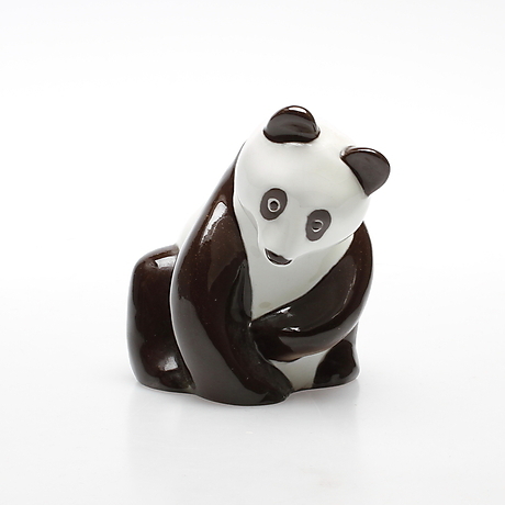 FIGURE, ceramics, panda, Mari Simmulson, Upsala Ekeby, no. 4222 ...