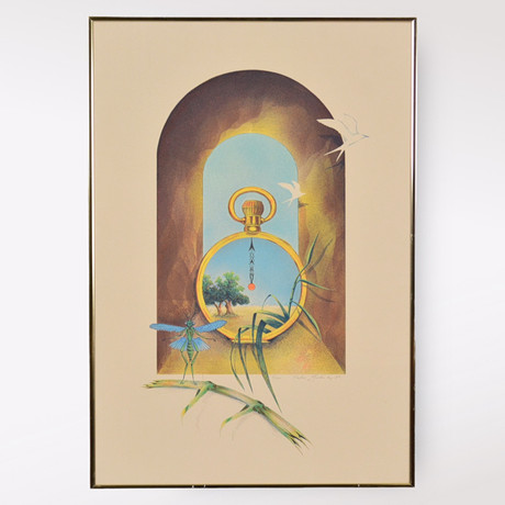 PETER JAKOBY. Color lithography. Art - Engravings & Prints - Auctionet