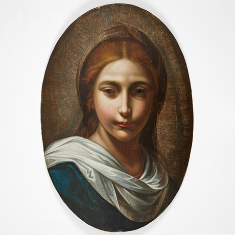 SIMON VOUET. hans krets, fransk skola, 1620-tal, Jungfru Maria. Konst ...