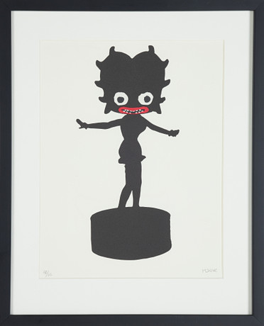 MAKODE LINDE. "Betty Boop", signerad och numrerad Makode 40/65 ...
