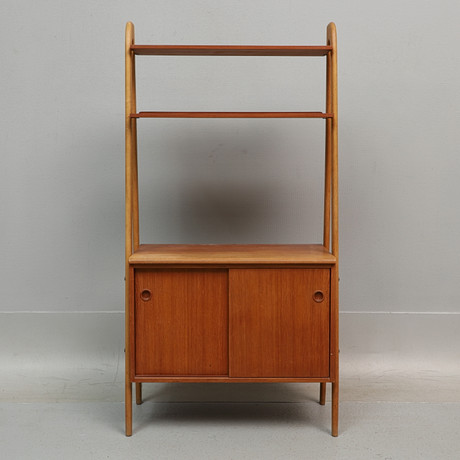 A mid 20th century teak veneer bookcase. Furniture - Cupboards ...