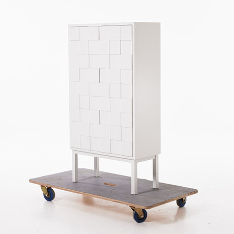 SARA LARSSON. "Collect 2010 Cabinet", skåp, A2, samtida, vitlackerad ...