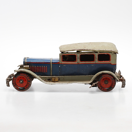 MODELLAUTO, Blech, Distler Fahrzeuge "JDN 3750", Dunlop-Kordel ...