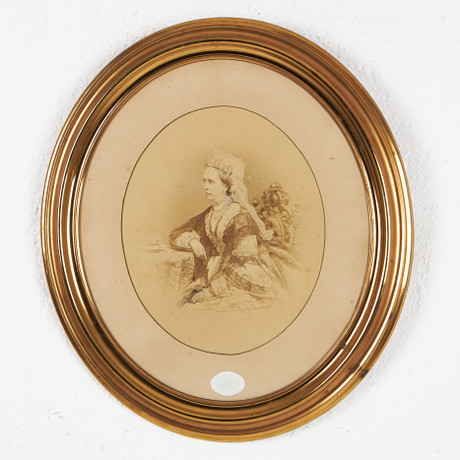 A 19th century photograph depicting Queen Josephina consort of King ...