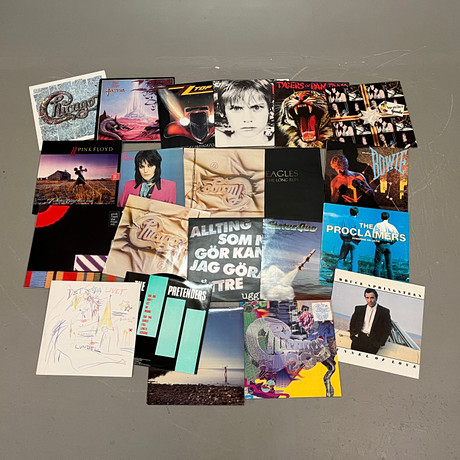 LP-SKIVOR, 21 st. Bland annat Pink Floyd och ZZ Top. Övrigt - Övrigt ...