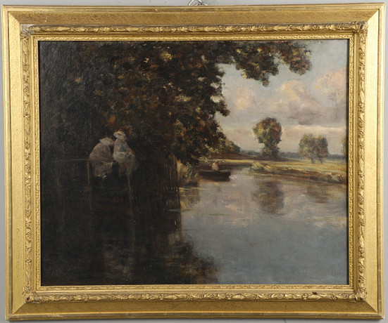 RICHARD GEORGE HINCHLIFFE (1868-1942). Hans efterföljare. EN LUGN ...