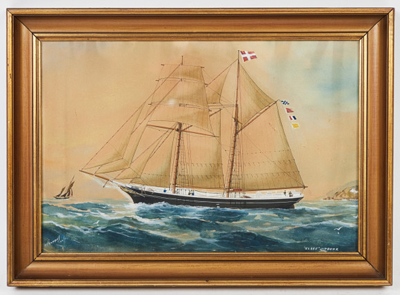 REUBEN CHAPPELL. Drawing, 'Elise of Thurø', England. Art - Drawings ...