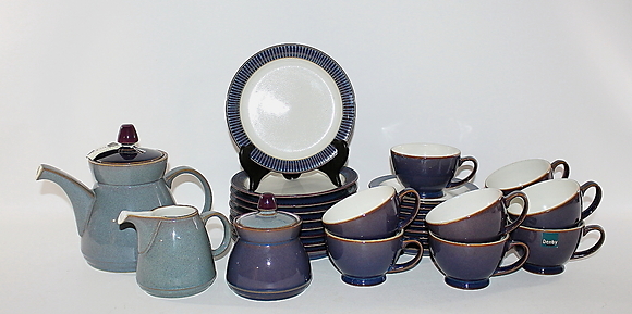 COFFEE SET, porcelain, 30 pieces, "Storm" Denby. Ceramics & Porcelain ...