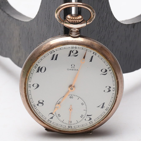 FICKUR, silver, Omega. Klockor & Ur - Fickur & Stoppur - Auctionet