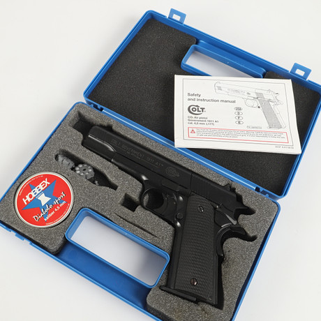 AIR PISTOL, cal. 4.5, Colt, Germany. Weapons & Militaria - Airguns ...