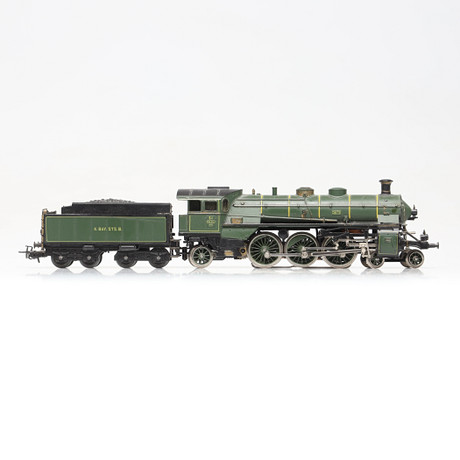 MÄRKLIN, lok 3673 med kolvagn. Samlarföremål - Teknika & Nautika ...