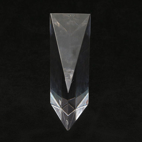 JAN JOHANSSON. A glass sculpture by Orrefors, signed. Glass - Art glass ...