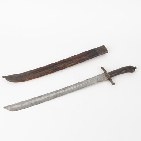 A type 3 faschinenmesser knife, Kingdom of Würtemberg 1870s. Weapons ...