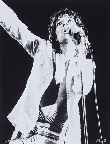 ED FINNELL. Mick Jagger, The Rolling Stones, "Tour of the Americas ...