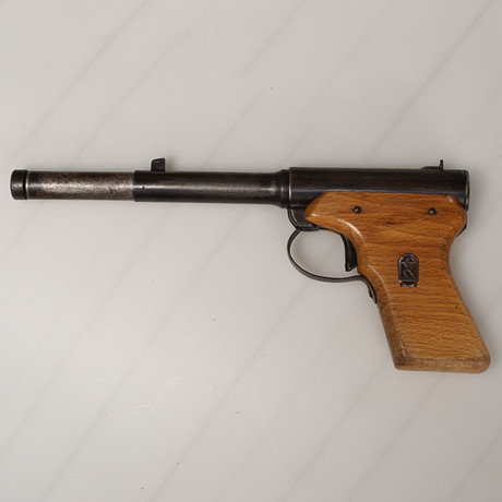 LUFTPISTOL, Stiga m/Cadet, pipintryckare, 1950- tal. Vapen & Militaria ...