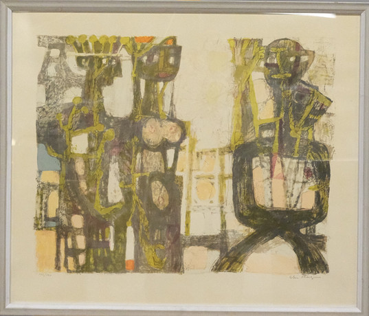 ELSE HAGEN. LITOGRAFI. Konst - Grafik - Auctionet