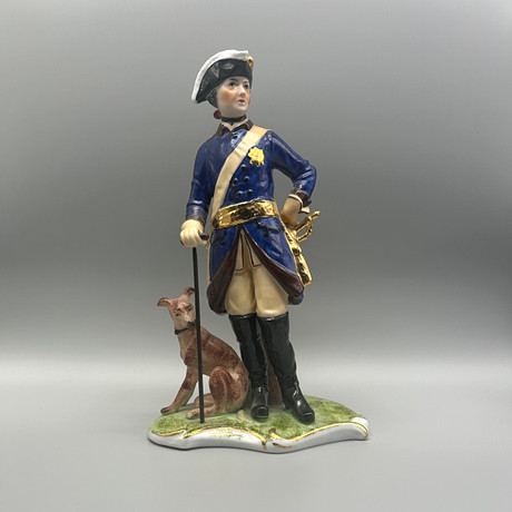PRUSSIAN SPLENDOR: RARE PORCELAIN FIGURE BY ERPHILA GERMANY - THE OLD ...