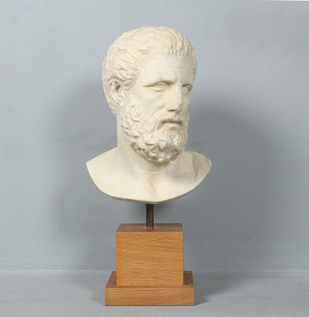 Sculpture/Aristotle bust, made of plaster. Art - Sculptures & Bronzes ...