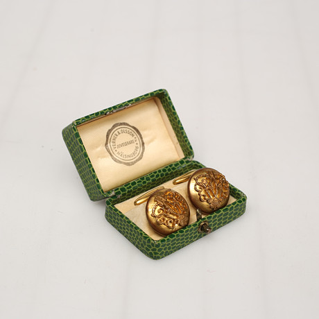 Cufflinks, Russian Imperial, Tsar Nicholas II, monogram. Coins, Medals ...