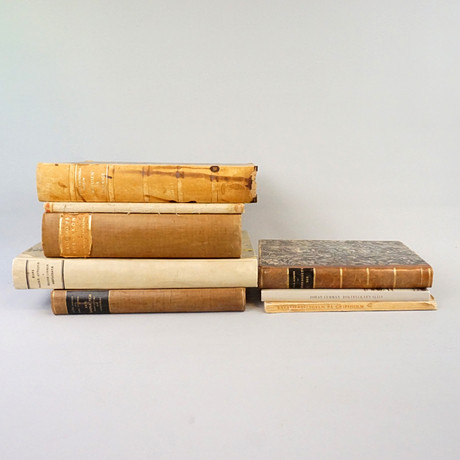 PARTI BÖCKER, 8 st, bl. a. "Erik Dahlberg : Hans levnad och verksamhet ...