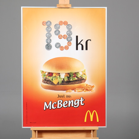 REKLAMAFFISCH, McBengt. Konst - Grafik - Auctionet