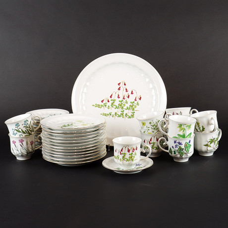 COFFEE SET Carl von Linnaeus. Ceramics & Porcelain - Tableware - Auctionet