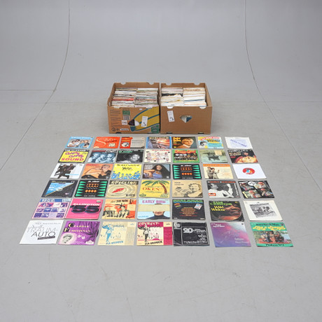 PARTI SINGLAR och EP-SKIVOR, 1900-tal. Övrigt - Övrigt - Auctionet