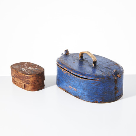 SVEPASKAR, 2 st, 1800-talets första hälft, enligt uppgift Lye Gotland ...