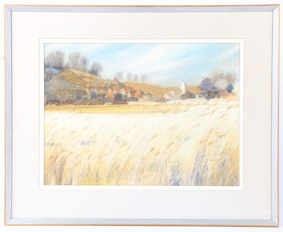 RONALD KERR RUTHERFORD (BRITTISK, 1913-2004) ”DUNWICH MARSHES”. Konst ...