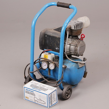 COMPRESSOR, as well as compressed air-driven disc cutter, 1900s ...