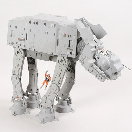 STAR WARS, "AT-AT Walker", plast, Luke Skywalker, 2 st AT-AT Driver ...