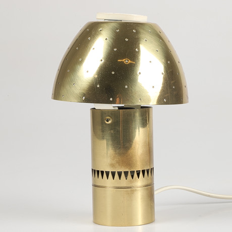 HANS-AGNE JAKOBSSON. Bordslampa, modell B 221, mässing, Markaryd ...