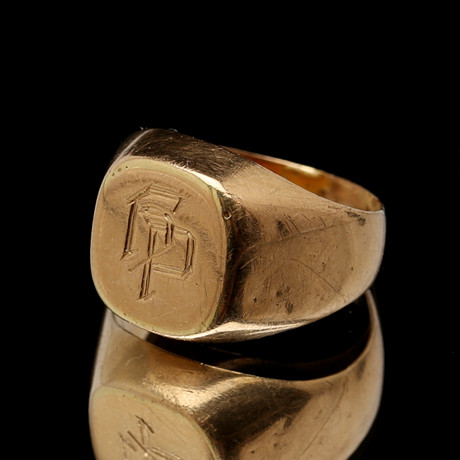 RING, 18 k guld, 4,62 gram. Smycken & Ädelstenar - Ringar - Auctionet