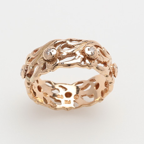 RING MED DIAMANTER, STUART DEVLIN. Smycken & Ädelstenar - Ringar ...