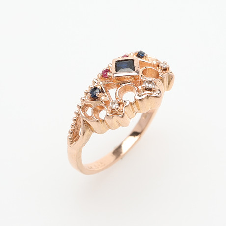 RING MED STENAR, STUART DEVLIN. Smycken & Ädelstenar - Ringar - Auctionet