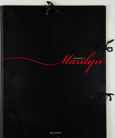 RICHARD RYAN (FÖDD 1974). "Hommage à Marilyn", mapp, innehållandes 3 ...