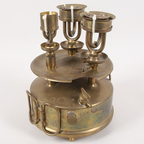 BRÄNNARE, möjligen modell 3098, Max Sievert, Stockholm, tidigt 1900-tal. Samlarföremål - Teknika ...
