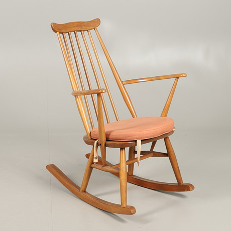 AN ERCOL MODEL 435 GOLDEN DAWN ROCKING CHAIR. Furniture - Armchairs ...